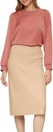 s.Oliver Langarmbluse in Satin Qualität