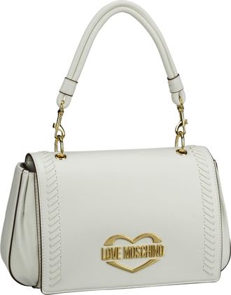 Love Moschino Damen Jc4055pp1gld110a Handtasche, Weiß