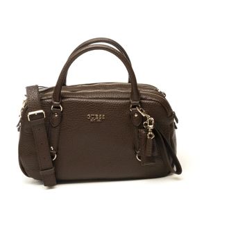 Guess Femme, Sacs, Brun, Taille: ONE Size Marsha Box Satchel