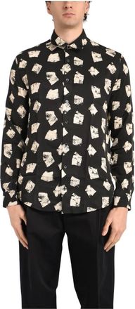 Patrizia Pepe Homme, Chemises, Noir, Taille: 2XL Chemises formelles