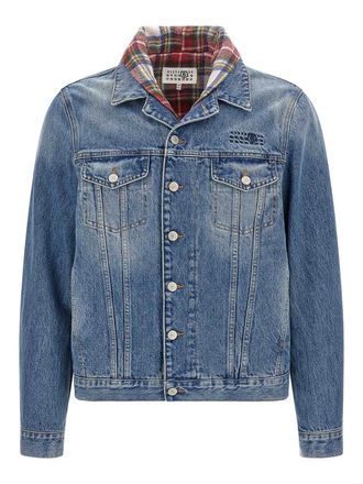 Maison Margiela Jeansjacke - Blau