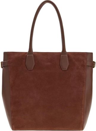 Guess Femme, Sacs, Brun, Taille: ONE Size Anitha Suede Shopper