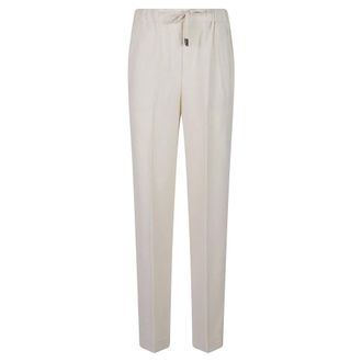 PESERICO Pantalon slim - Femme - Pantalons - Beige - Taille: 38 FR