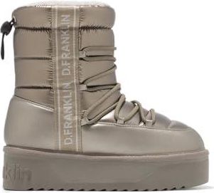 D.Franklin Bottes Femme Matelass&eacute;es Mi-Hautes Nordic V2 Bomb Brass - Bottes pour Femme - Mode d&eacute;contract&eacute;e - Taille (37) - Mod&egrave;le bomb