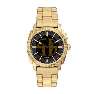 Fossil Uhr Fossil Machine Big Tic FS6157 Goldfarben
