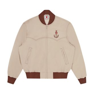 Icecream Bestickte Western Bomberjacke - - Jackets - Herren - Beige - XL