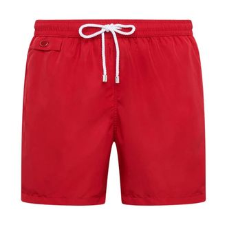 Kiton Homme, Maillots de bain, Rouge, Taille: XL Swim Boxer Polyester