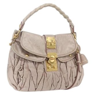 Miu Miu Sac bandouli&egrave;re Pre-owned - Femme - Pre-owned - Rose - Taille: ONE Size