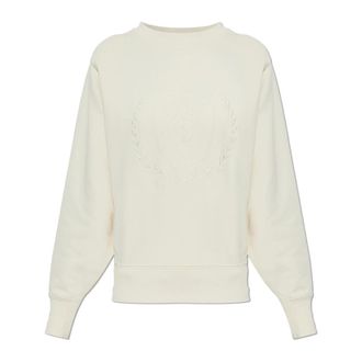 Anine Bing SweaT-shirt Harry Shrunken Signet - Femme - Sweatshirts et sweats &agrave; capuche - Beige - Taille: 36 FR