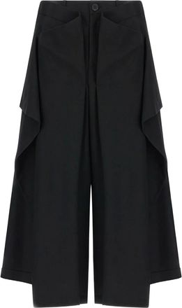 Issey Miyake Uni-Form Hose - Schwarz