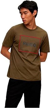 HUGO BOSS Dumex T-Shirt, Dark Green303, M Homme