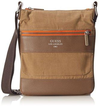 Guess Sacs bandoulière homme, Beige (DES), 10 cm