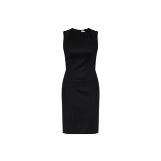 Alexander McQueen Damen, Kleider, Schwarzk, LGr&ouml;&szlig;e