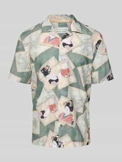 Colours & Sons Regular Fit Freizeithemd mit 1/2-Arm