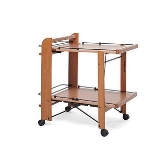 Foppapedretti 9900316006 Einkaufen Servicewagen, Braun (Walnuss)