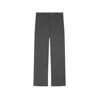 Dries Van Noten Homme, Pantalons, Gris, Taille: M Pantalon Paxer