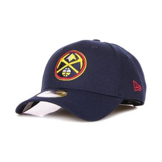 New Era Curved Visor Cap 9forty - - Accessories - Herren - Blau - ONE SIZE