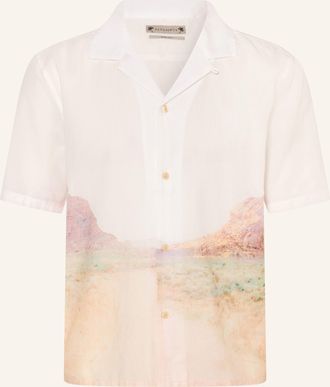 AllSaints Allsaints Resorthemd Monument Ss Boxy Fit weiss