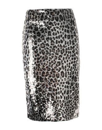Michael Kors ELV SEQ CHEETAH SKIRT