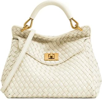 JW PEI JW Pei, Femme, Sacs, Blanc, Taille: ONE Size Lucia Classic Top Handle Bag