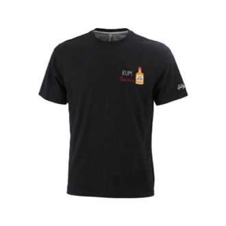 MC2 Saint Barth T-shirt Arnott - Homme - Tops - Noir - Taille: XL