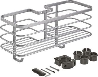 Metaltex Dusch Korb f&uuml;r Brausestange Origin LUXY, passend f&uuml;r 18-25 cm