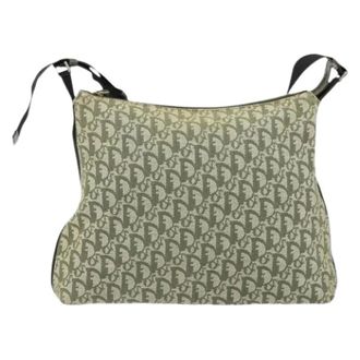 Dior Sac bandouli&egrave;re Vintage Trotter Pre-owned - Femme - Pre-owned - Vert - Taille: ONE Size
