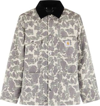 Carhartt Work in Progress Homme, Vestes, Gris, Taille: M Tapestry Chore Coat