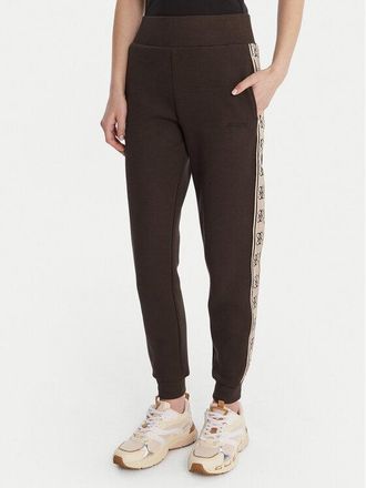 Guess Jogginghose V2YB15 KB3P2 Braun Regular Fit