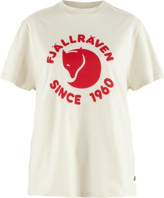 Fj&auml;llr&auml;ven Damen Relaxed T-Shirt, Chalk White, XS