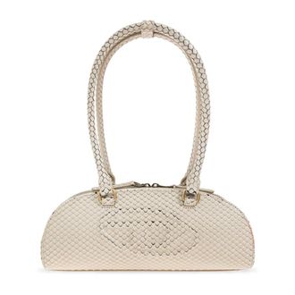 Diesel Femme, Sacs, Beige, Taille: ONE Size 2.0 1DR Dome Shoulder Bag