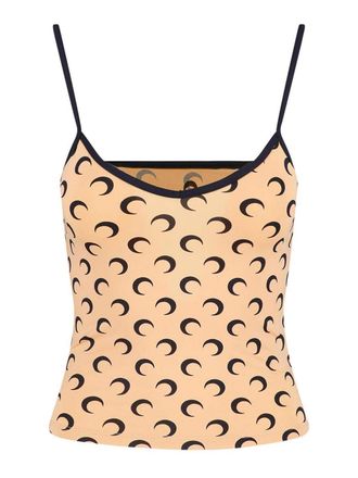 Marine Serre Top - Beige