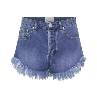 One Teaspoon Zerrissene Jeansshorts - - Shorts - Damen - Blau - W26
