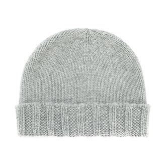 Drumohr Cashmere Cable Knit Beanie - - Accessories - Herren - Grau - 46 CM