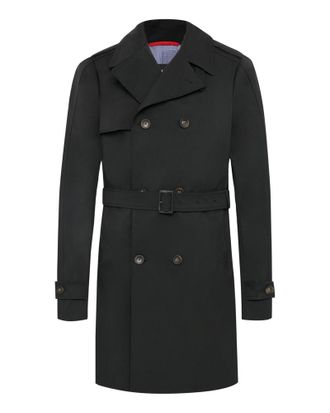 Cinque Zweireihiger Trenchcoat Ciaberdeen mit G&uuml;rtel in