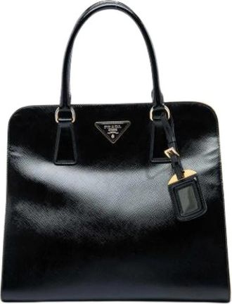 Prada Pre-owned Vintage Satchel - - Pre-owned - Damen - Schwarzk - ONE SIZE