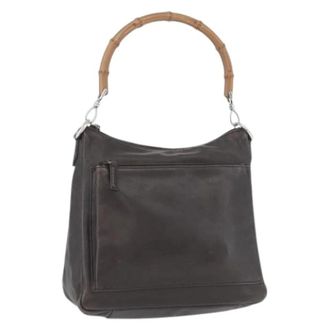 Gucci Pre-owned Vintage Schultertasche - - Pre-owned - Damen - Braun - ONE SIZE