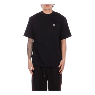 Fred Perry Herren, Oberteile, Schwarzk, LGr&ouml;&szlig;e