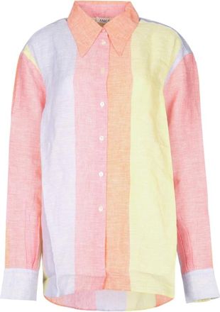 AMOTEA Amotea, Femme, Blouses et Chemises, Multicolore, Taille: 38 FR Camicia