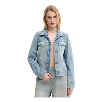 Maison Margiela Damen, Jacken, Blau, LGr&ouml;&szlig;e