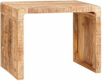 vidaXL Vidaxl - Table dappoint Marron 60 x 35 x 45 cm bois de manguier massif
