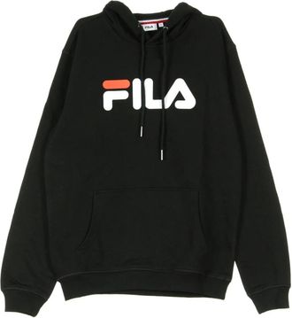 Fila Schwarzer Kangaroo Hoodie Herren Sweatshirt - - Sweatshirts & Hoodies - Herren - Schwarzk - XS