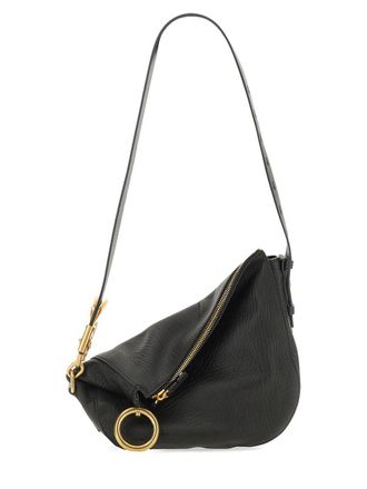 Burberry Womens Small Knight Bag Black Shoulder