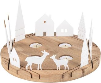 R&auml;der Lichtobjekt H&auml;uschen rund