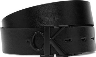 Calvin Klein Herrengürtel Ck Buckle Tumbled 35Mm Adj/Rev LV04D7049G Schwarz