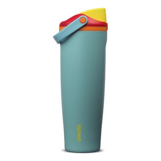 Owala FreeSip Sway Isolierte Edelstahl-Wasserflasche mit Zwei-Wege-Auslauf, integriertem Strohhalm und Eimergriff, hergestellt f&uuml;r Reisen, Schule und Sport,