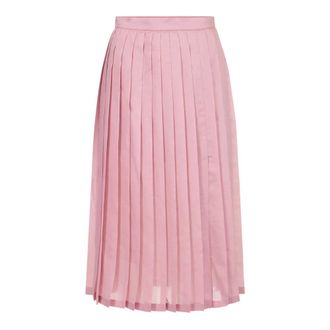 Iceberg Femme, Jupes, Rose, Taille: 36 FR Regular fit muslin pleated skirt