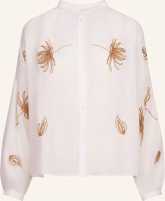 Seidensticker Seidensticker Stehkragenbluse weiss