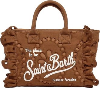 MC2 Saint Barth Femme, Sacs, Brun, Taille: ONE Size Colette Volant N Sac &agrave; Main Avec Bandouli&egrave;re