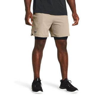 Under Armour Herren Funktionsshorts Vanish Timberwolf Taupe-Black-Black XL